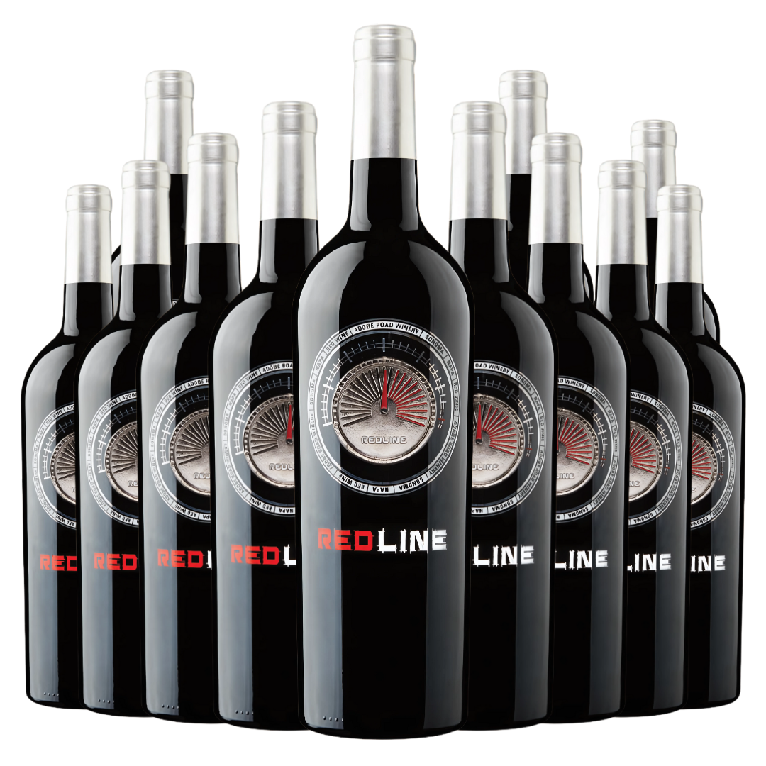 Adobe Road Redline 2021 Red Wine 750ml 12 Bottle Case - Free Shipping ...
