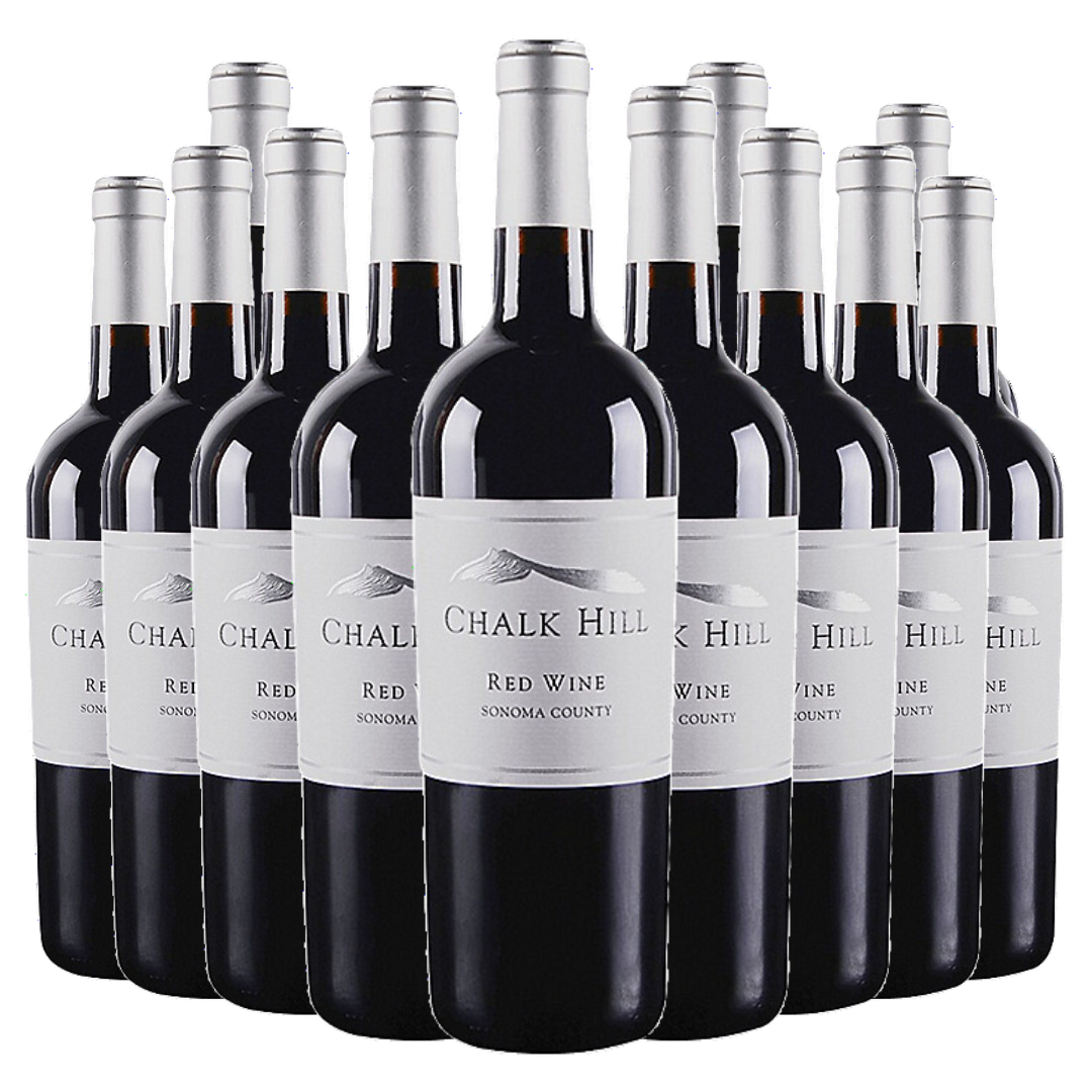 Chalk Hill Estate 2021 Red Wine 750ml 12 Bottle Case - Red Wine - Dons ...