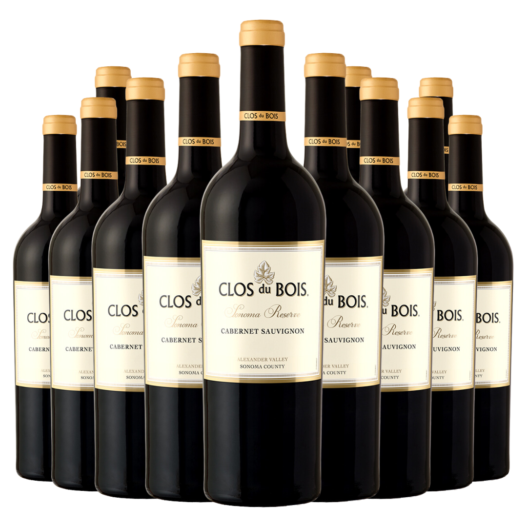 Clos du Bois 2019 Sonoma Reserve Cabernet Sauvignon Wine 750ml 12 ...