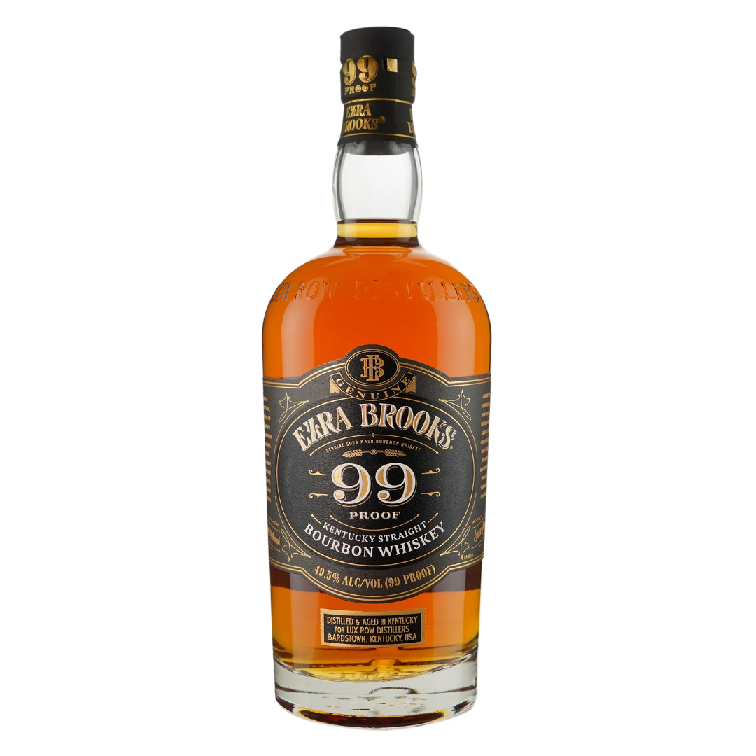Ezra Brooks 99 Proof Bourbon Whiskey 750ml - Whiskey - Dons Liquors ...