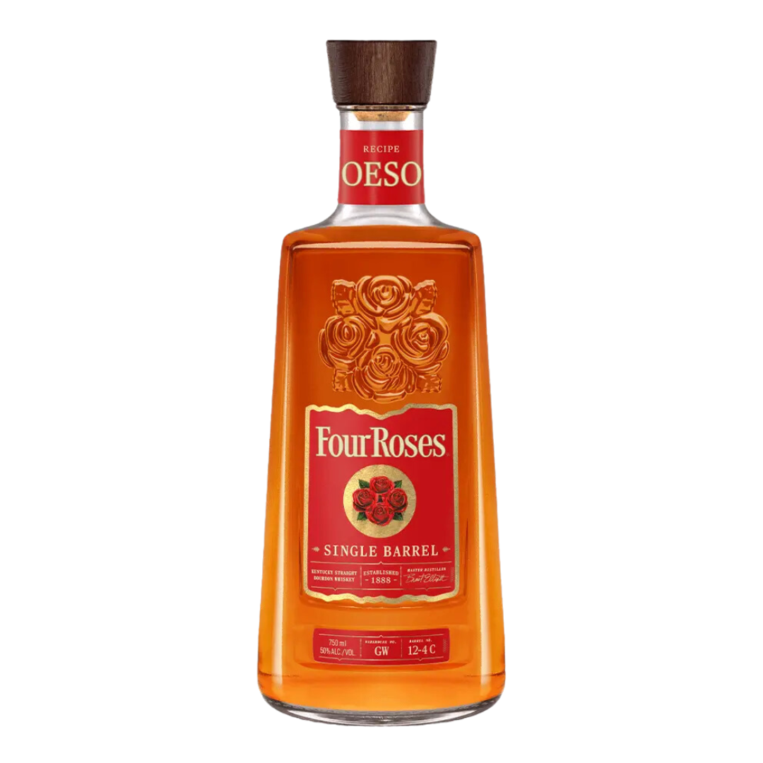 Four Roses Single Barrel Recipe OESO Bourbon Whiskey 750ml - Whiskey ...