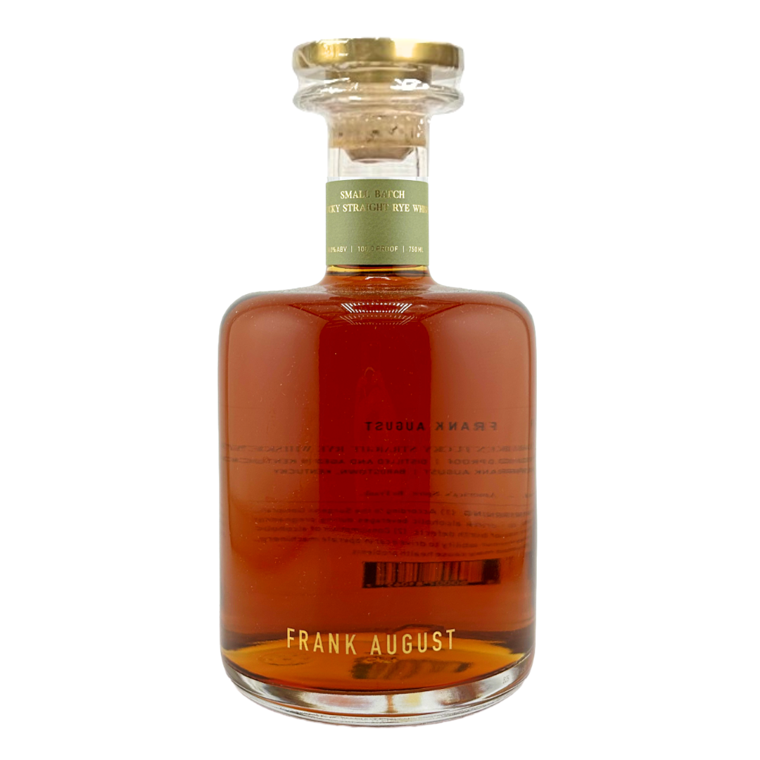 Frank August Small Batch Rye Whiskey 750ml - Whiskey - Dons Liquors ...