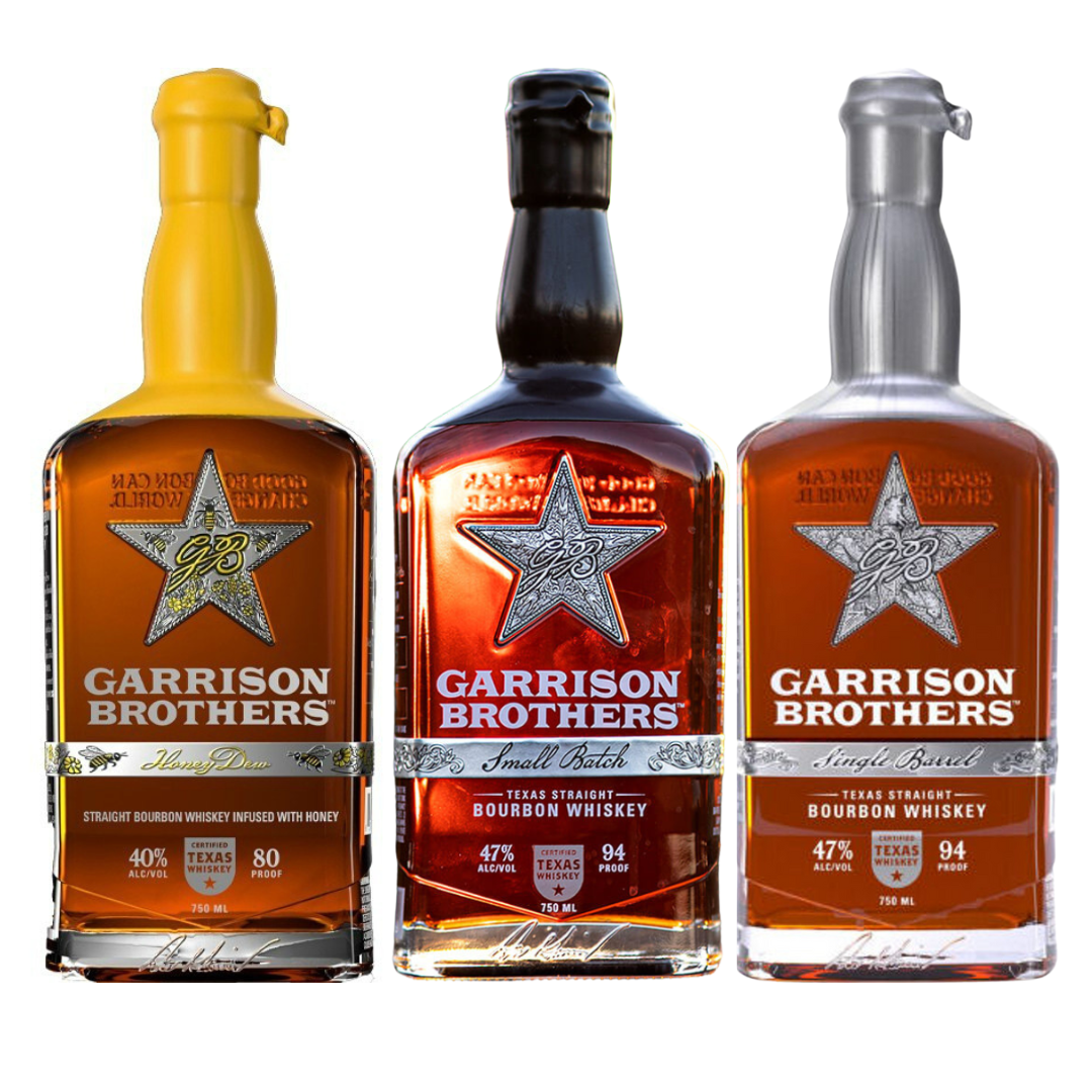 Garrison Honey - Small Batch - Single Barrel Bourbon 750ml 3 Bottle ...