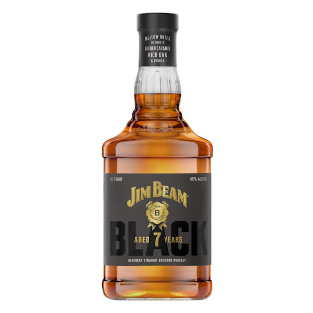 Jim Beam Black Aged 7 Years Bourbon Whiskey 750ml - Whiskey - Dons ...