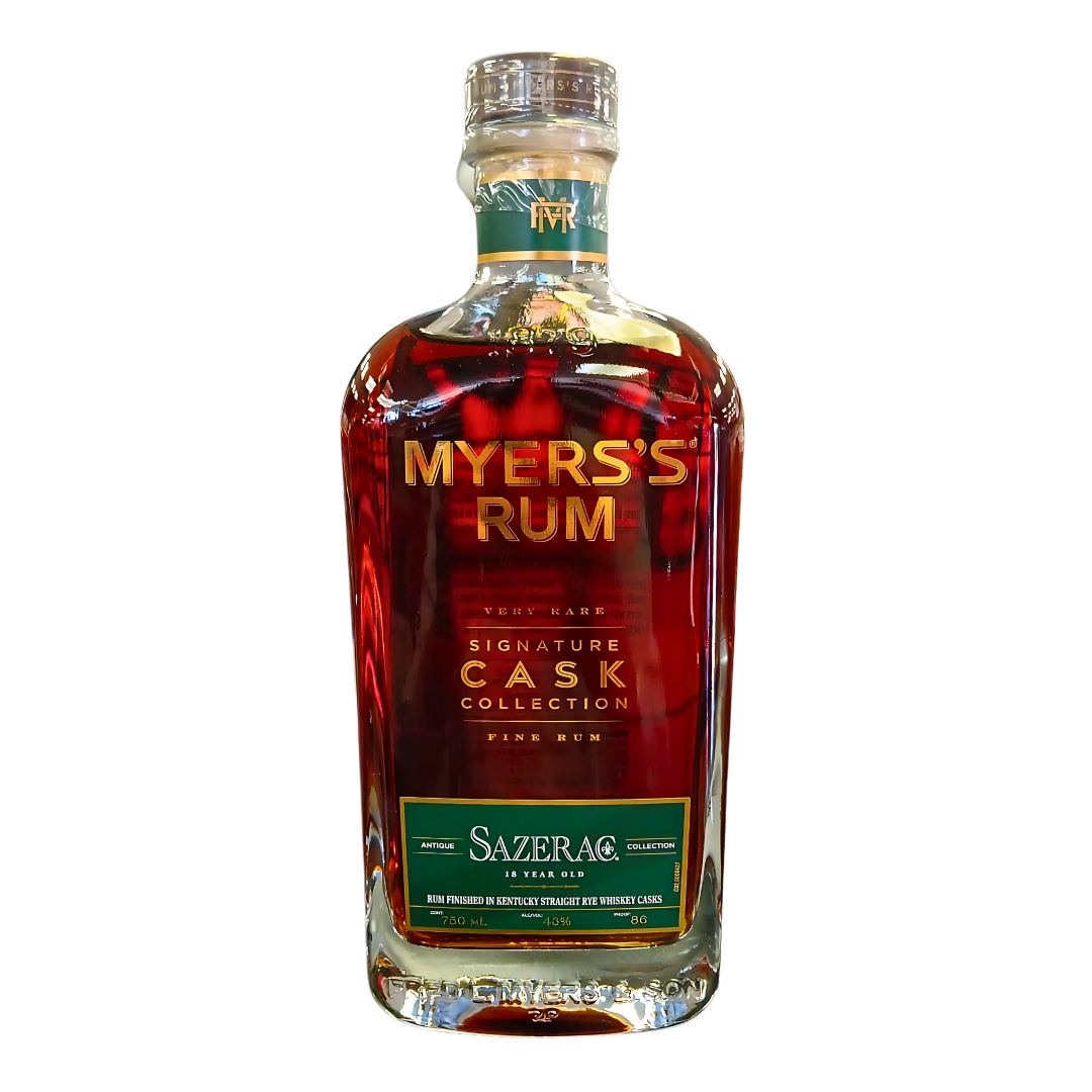 Myers's Sazerac 18y Signature Cask Collection Rum 750ml - Rum - Dons ...