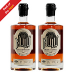 Nulu Cask Strength Uncut Straight Bourbon Whiskey 114.2 Proof Batch #2 750ml 2 Bottle Combo ...