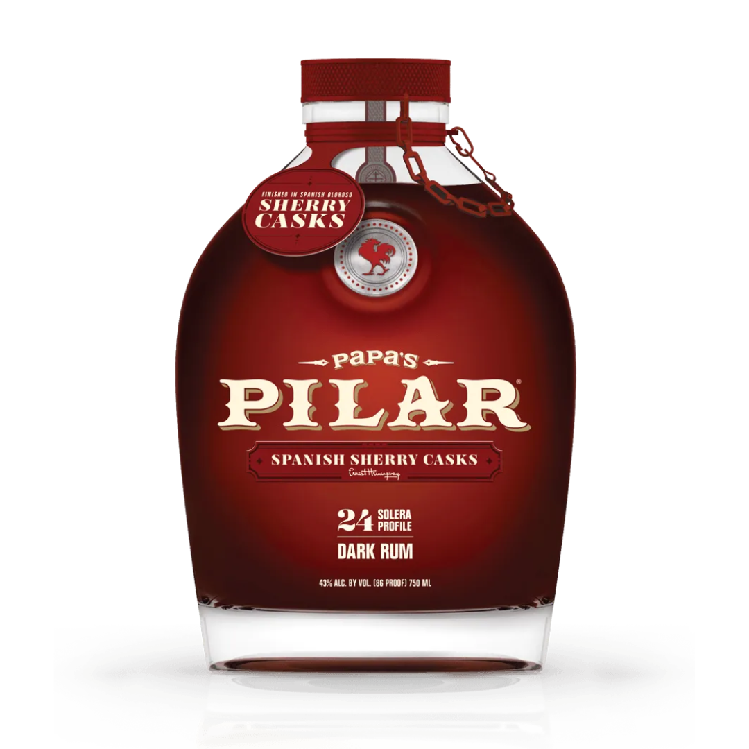 Papa's Pilar Dark Rum 24 Solera Profile Spanish Sherry Casks Limited ...