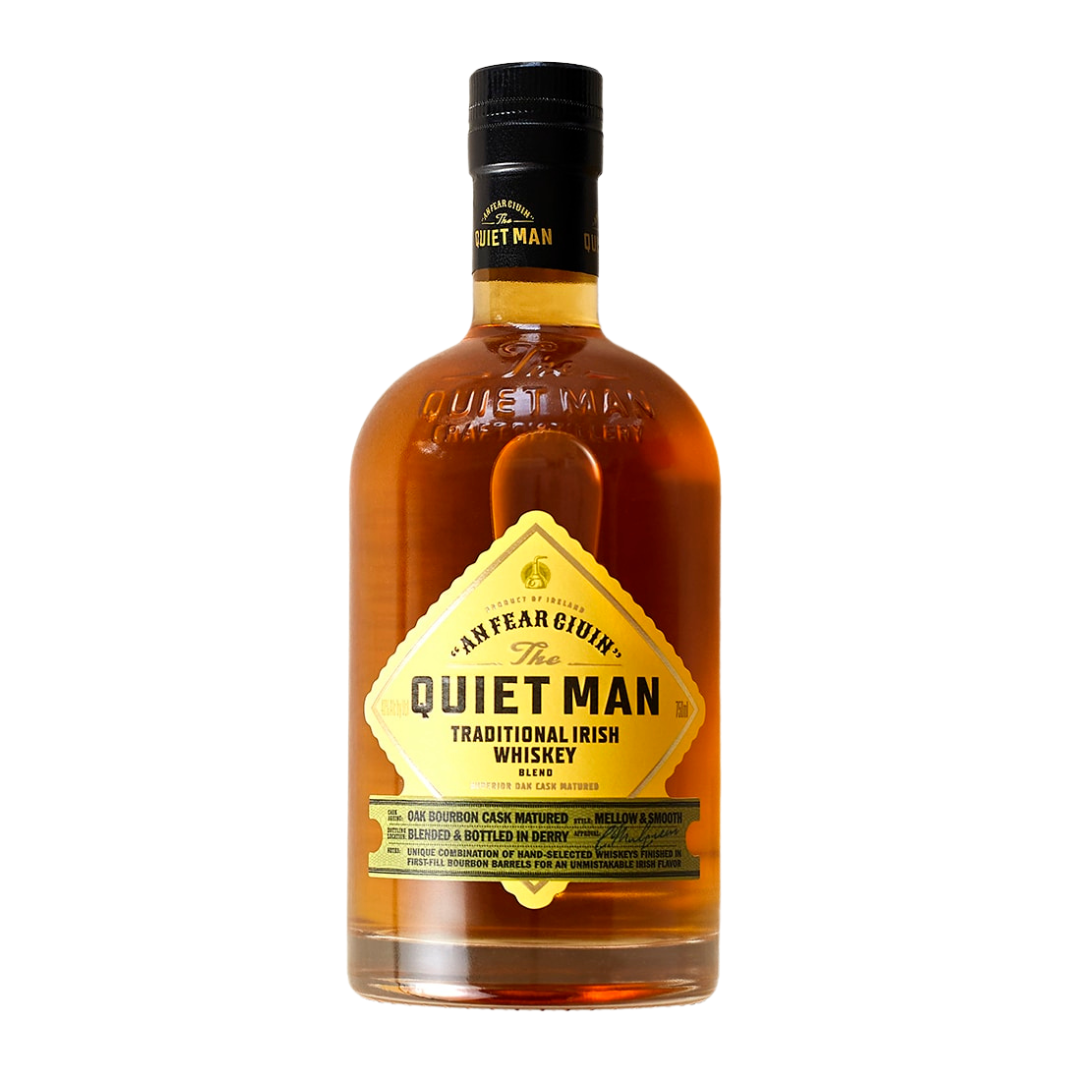 Quiet Man Oak Bourbon Cask Matured Irish Whiskey 750ml - Whiskey - Dons ...