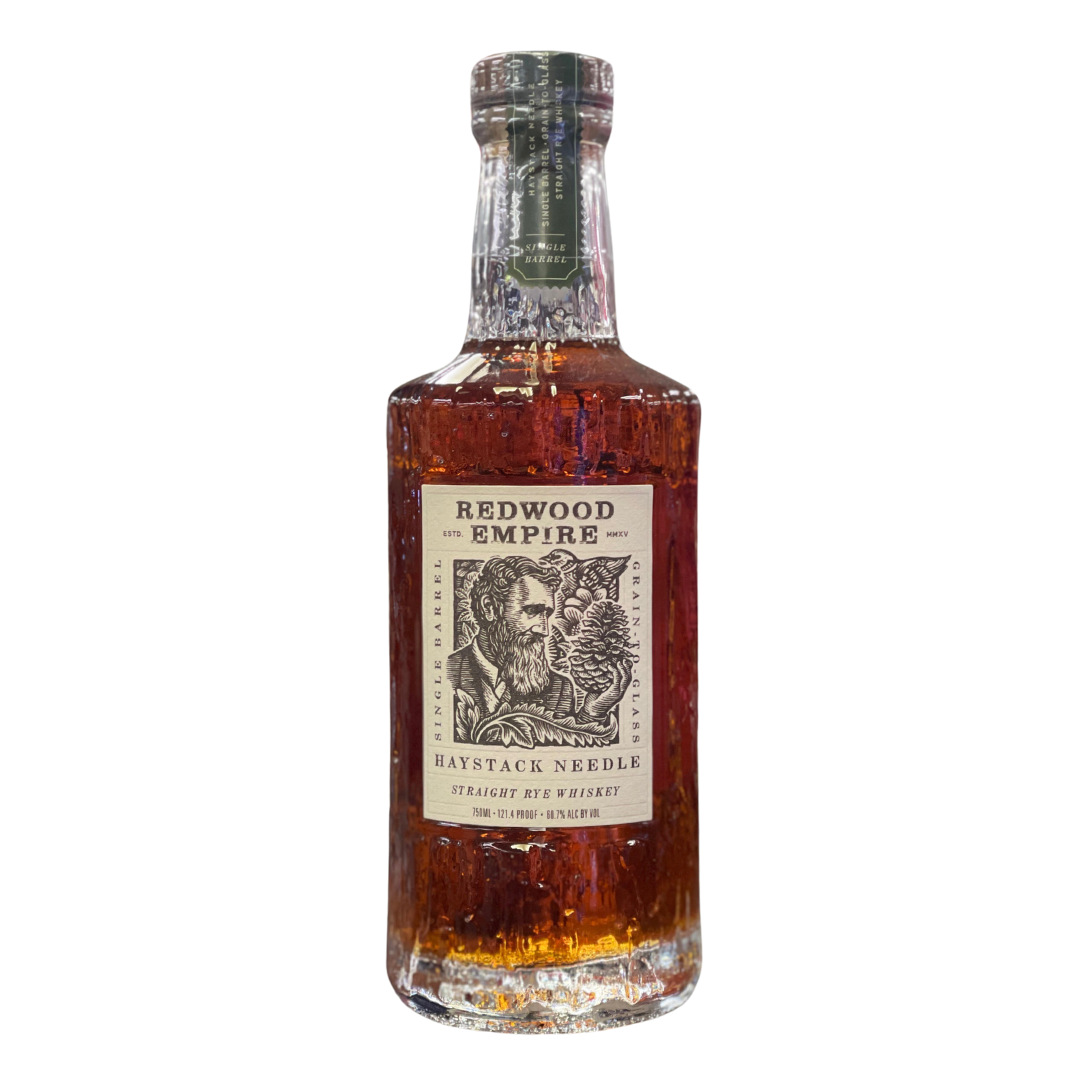 Redwood Empire Haystack Needle Single Barrel Rye Whiskey 750ml ...