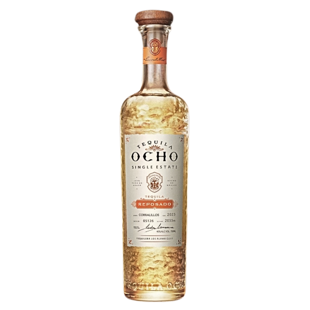 Tequila Ocho Tequila Reposado Single Estate 80 750ml - Tequila - Dons ...