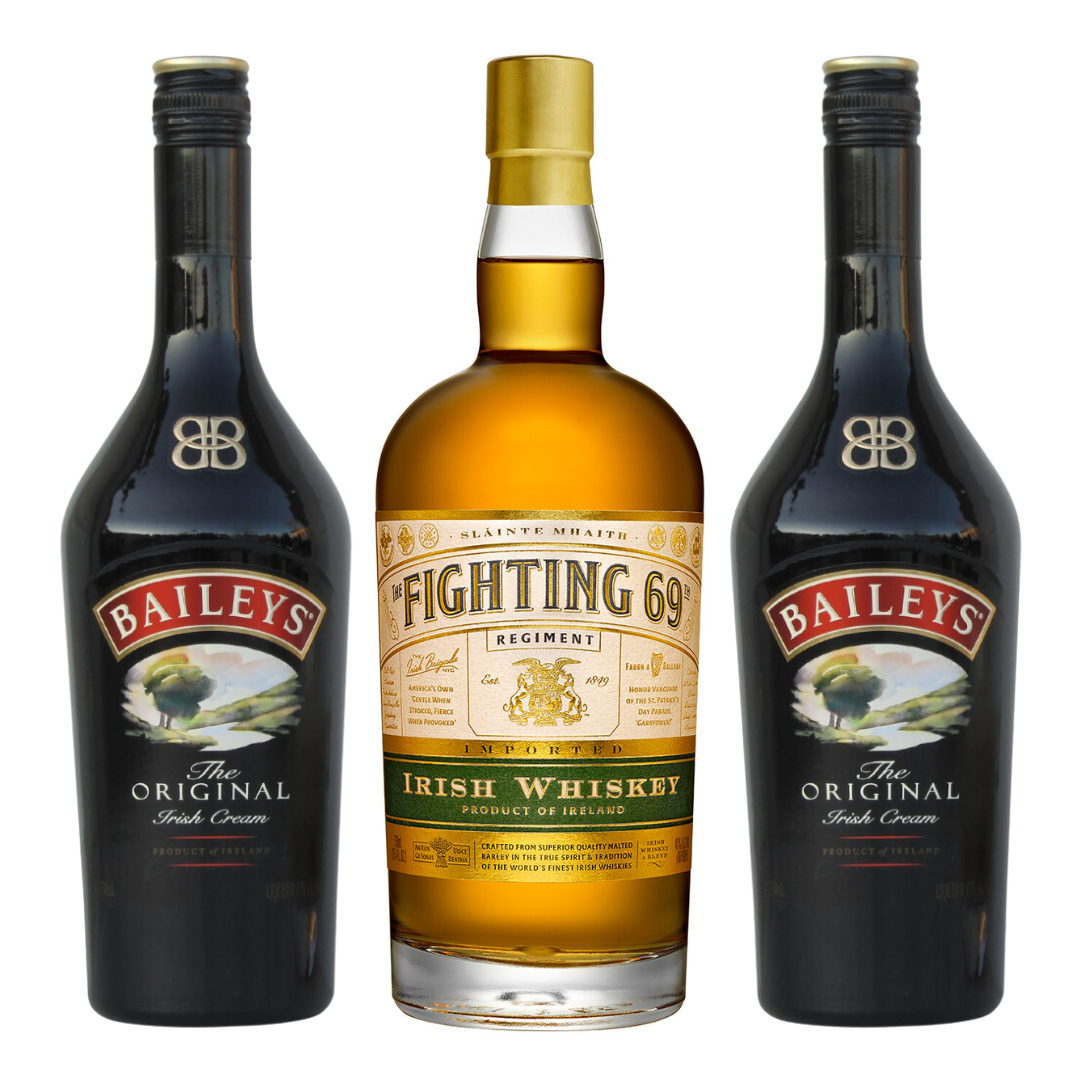 The Fighting 69th Irish Whiskey & Bailey’s Original Irish Cream Liqueur ...