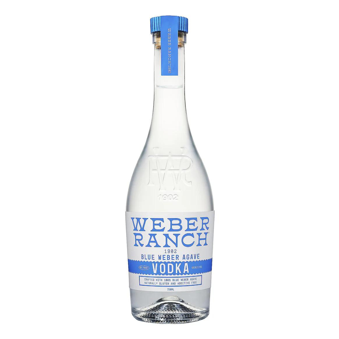 Weber Ranch Blue Weber Agave Vodka 750ml - Vodka - Dons Liquors & Wine ...