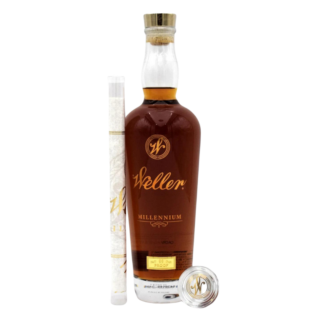 Weller Millennium Bourbon 99 Proof Decanter 750ml - Bourbon - Dons Liquors & Wine — Don's ...