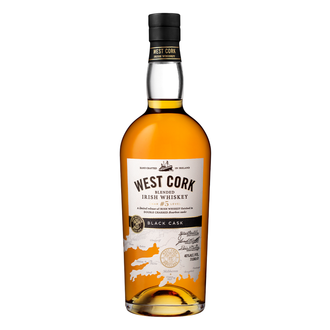 West Cork Black Cask Finished Irish Whiskey 750ml - Whiskey - Dons ...
