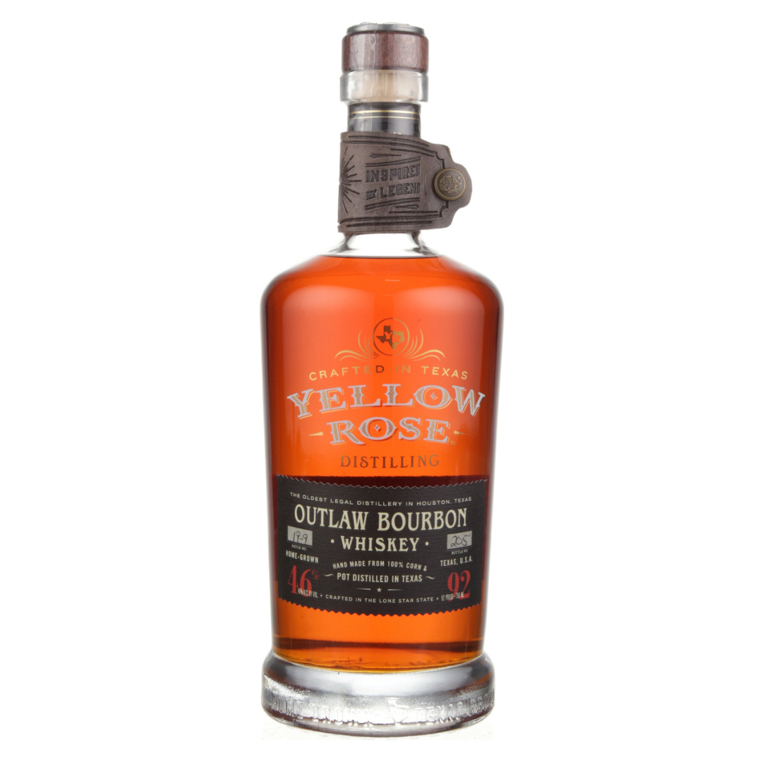 Yellow Rose Distilling Bourbon Outlaw 92 - Whiskey - Dons Liquors ...