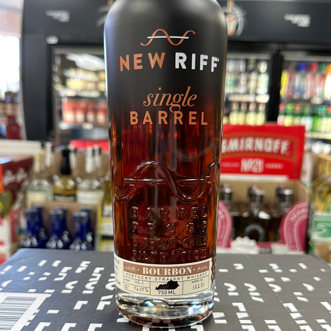 New Riff Single Barrel Bourbon Whiskey - Whiskey - Dons Liquors & Wine ...