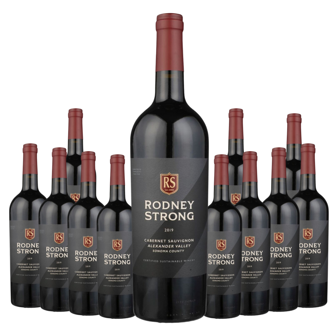 2019 Rodney Strong Cabernet Sauvignon Alexander Valley 12 Bottle Case ...