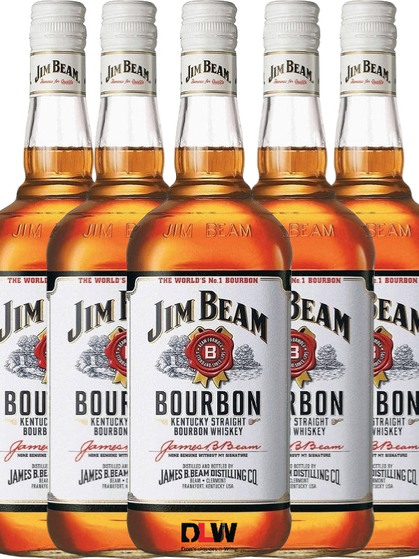 Jim Beam Bourbon Whiskey - Whiskey - Dons Liquors & Wine — Don's ...