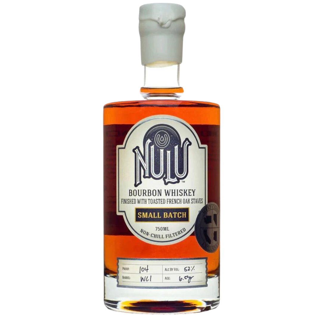 Nulu 6.5 Year Small Batch Bourbon Whiskey Finished with Toasted French ...