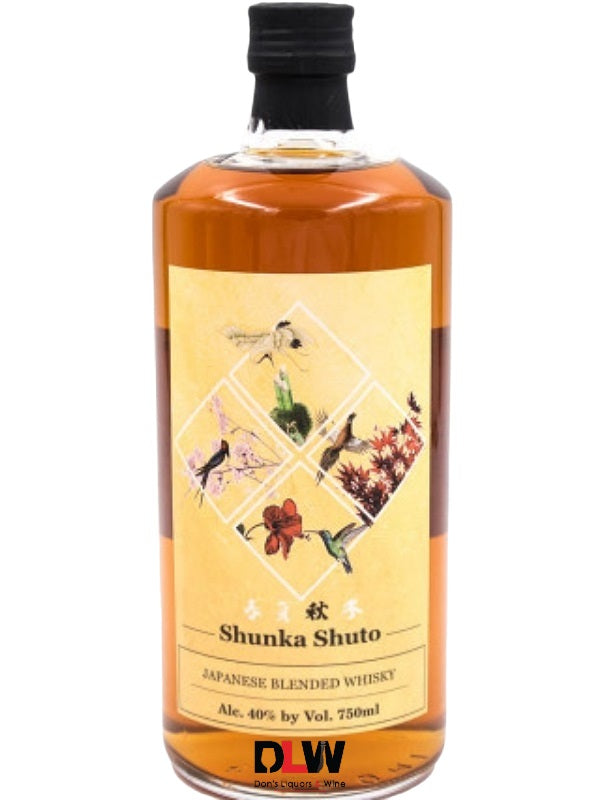 Shunka Shuto Autumn Japanese Blended Whiskey - Whiskey - Dons Liquors ...