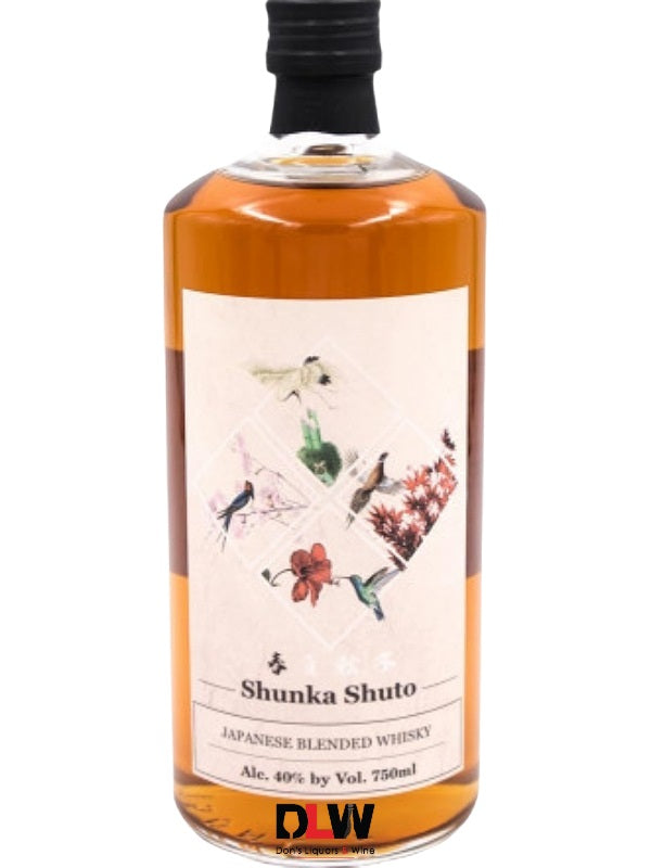 Shunka Shuto Spring Japanese Blended Whiskey - Whiskey - Dons Liquors ...